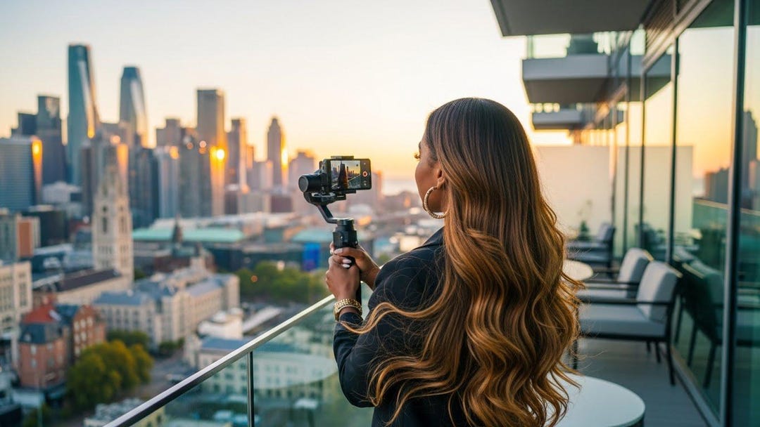 AI Influencer Photo Bundle – Faceless Balcony Content, Prompts (digital ...