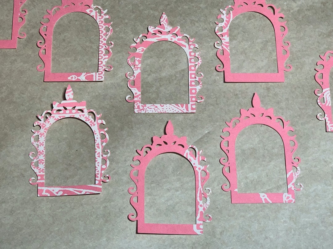 9 Frames, Melon Color, Fancy Frames, 3 Inch Frames - Etsy