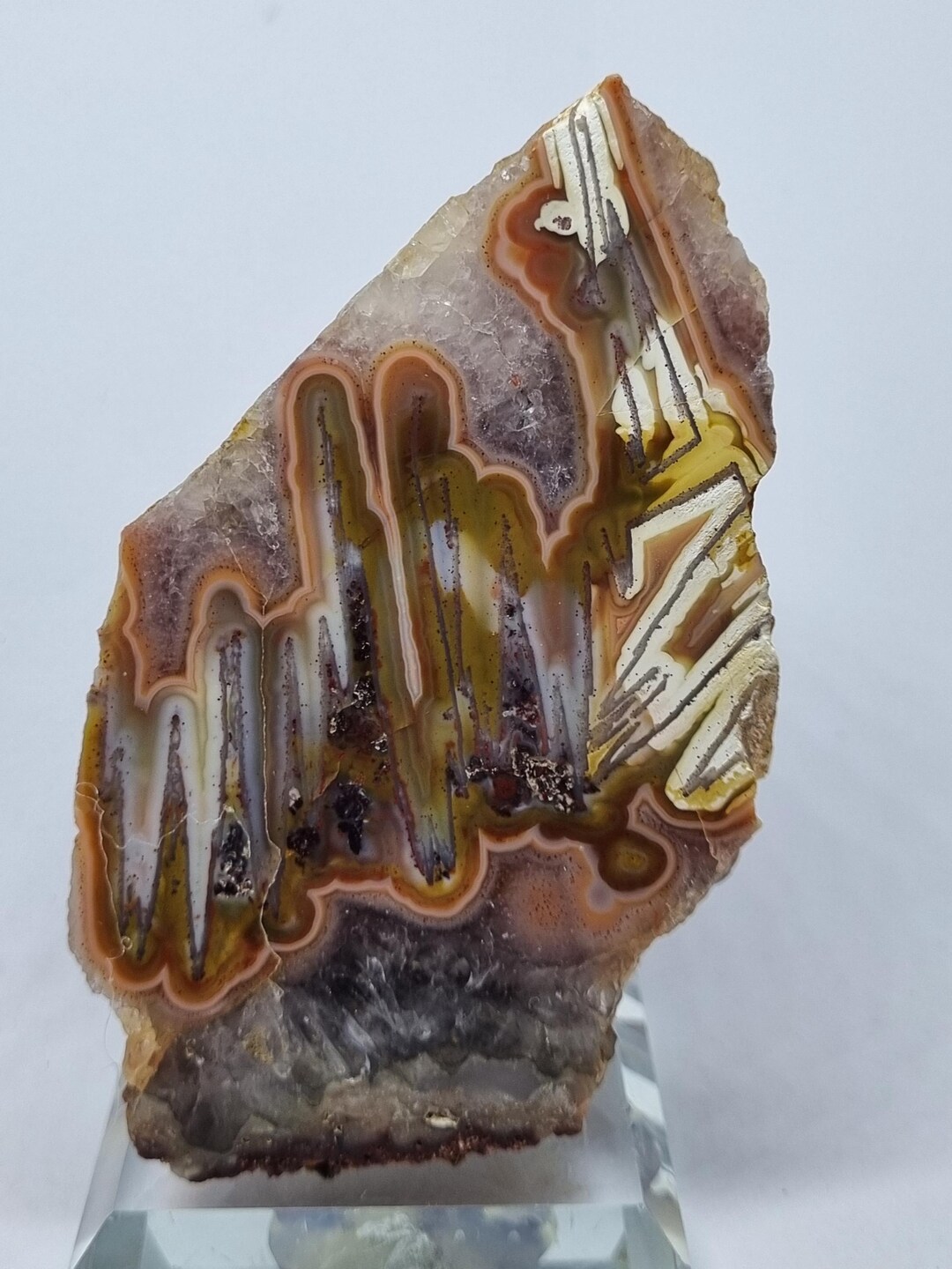 Lightning Agate (zig Zag) From Horní Halže !!!SUPER RARE!!! - Etsy