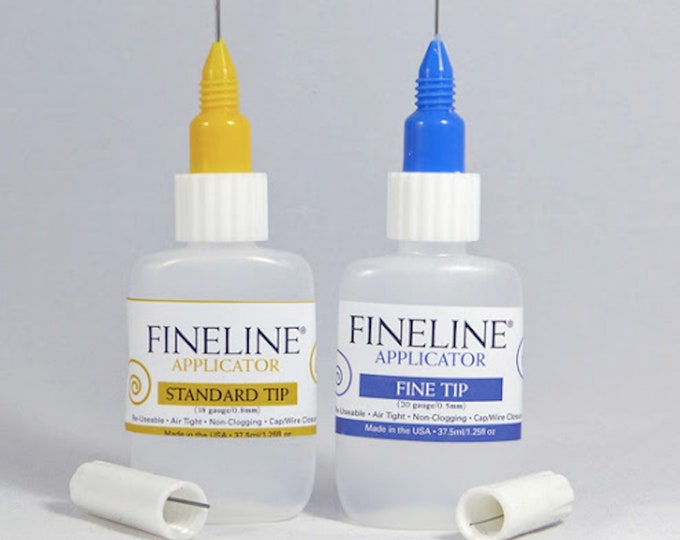 Fineline Applicator W/empty Bottle 18 Gauge or 20 Gauge - You Choose - Etsy