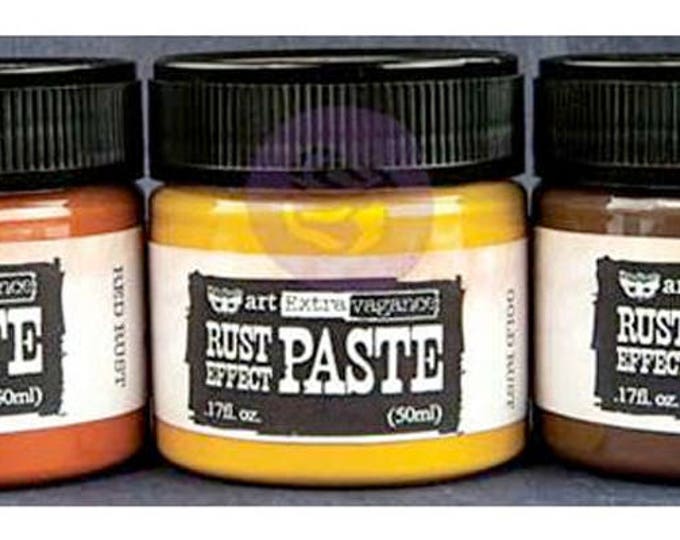 Finnabair Art Extravagence Rust Effect Paste Set - Etsy