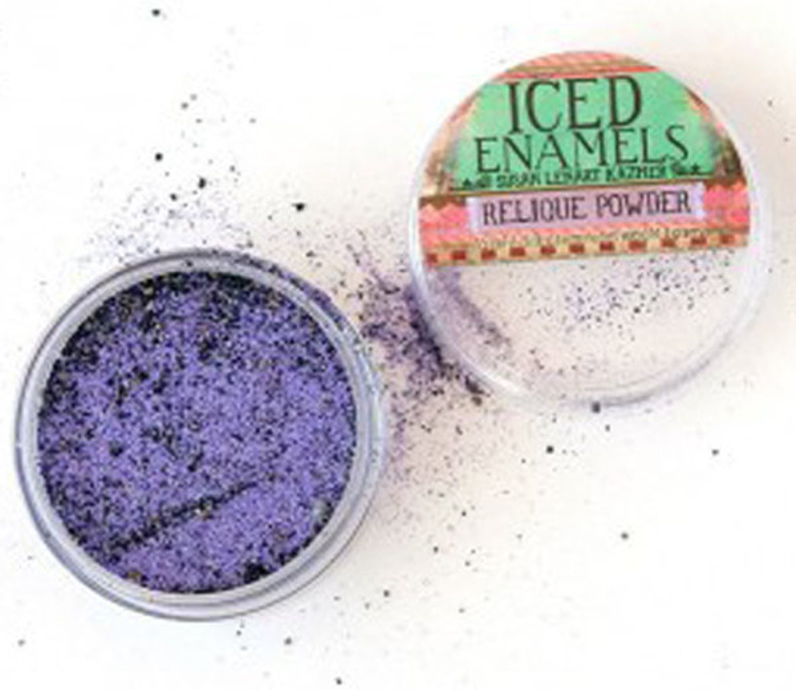 ICED Enamels Relique Glitz and Enamel Powders Ice Resin | Etsy