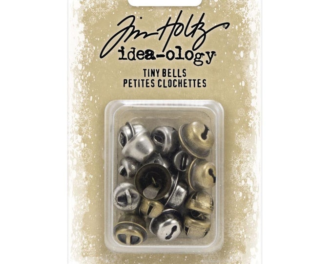 Tim Holtz Idea-ology Tiny Metal Bells 18/pkg by Tim Holtz - Advantus ...