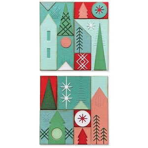 Tim Holtz Sizzix Thinlits Die Set 27PK Holiday Blocks by Tim - Etsy