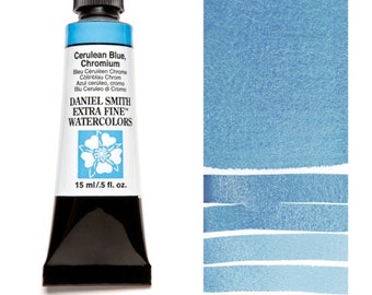 DANIEL SMITH Extra Fine Watercolors Prussian Blue 15ml Tube - Etsy