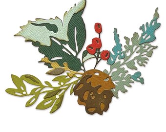 Tim Holtz Sizzix Thinlits Die Set 3PK Forest Shadows by Tim Holtz 666334 - Etsy