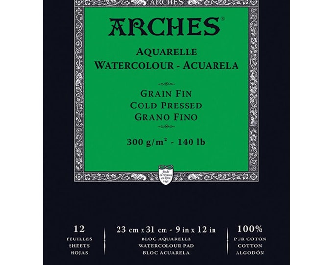 Half-pound of Paper Arches 90 Lb. Watercolor Paper Blanks - Etsy