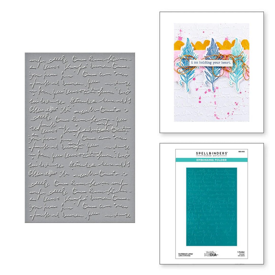 Spellbinders Soaring 3D Embossing Folder From the Collaged Birds ...