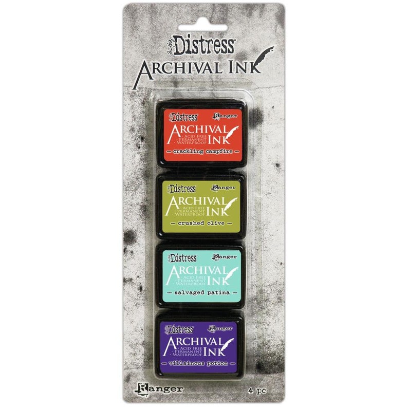 Tim Holtz Mini Distress Archival Ink Pad Kits - Your Choice - Etsy