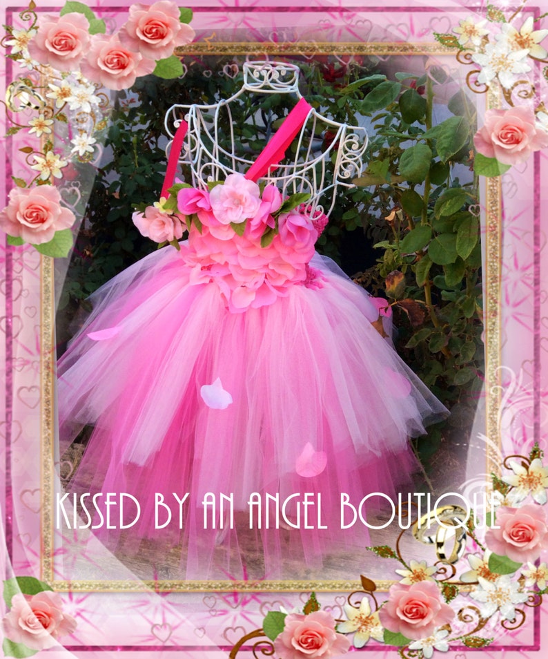 Rosetta Rose Fairy With Rose Petals for Halloween Costume,flower Girl ...