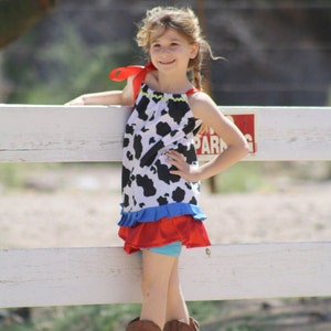 Inspired From Jessie the Cowgirl Dress,costume With Ruffles Perfect for ...
