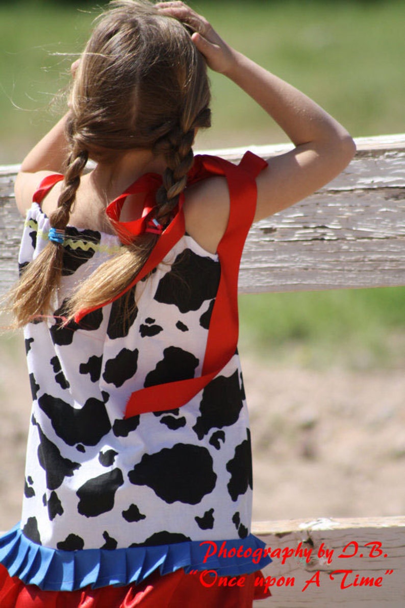 Inspired From Jessie the Cowgirl Dresscostume With Ruffles - Etsy