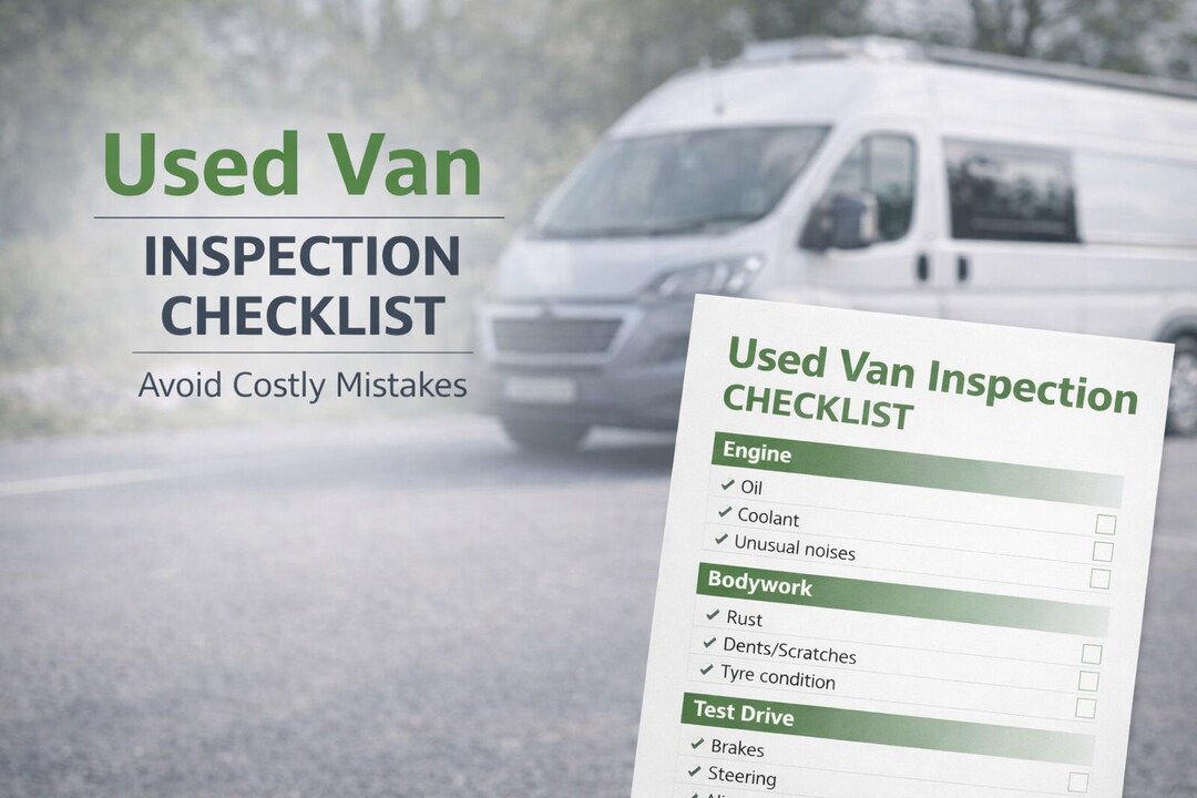 Used Van Inspection Checklist Printable | Buy Used Van Checklist | Pre ...