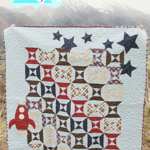 Rocket Quilt Pattern - Etsy