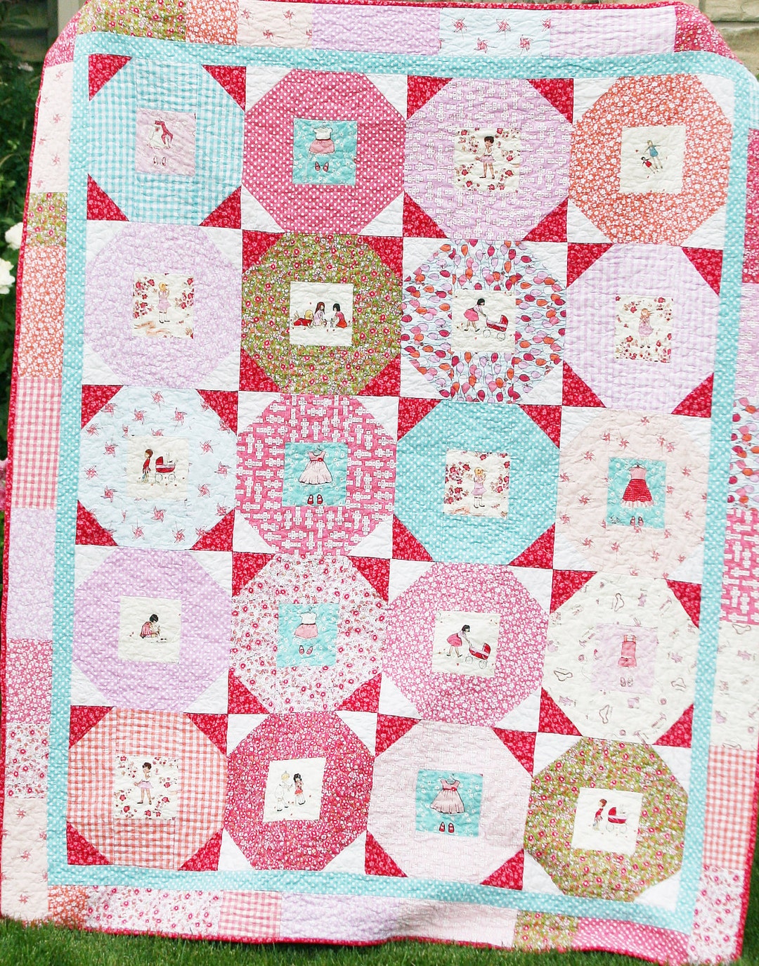 Modern Quilt Pattern // Pdf Quilt Pattern // Easy // Play Around - Etsy