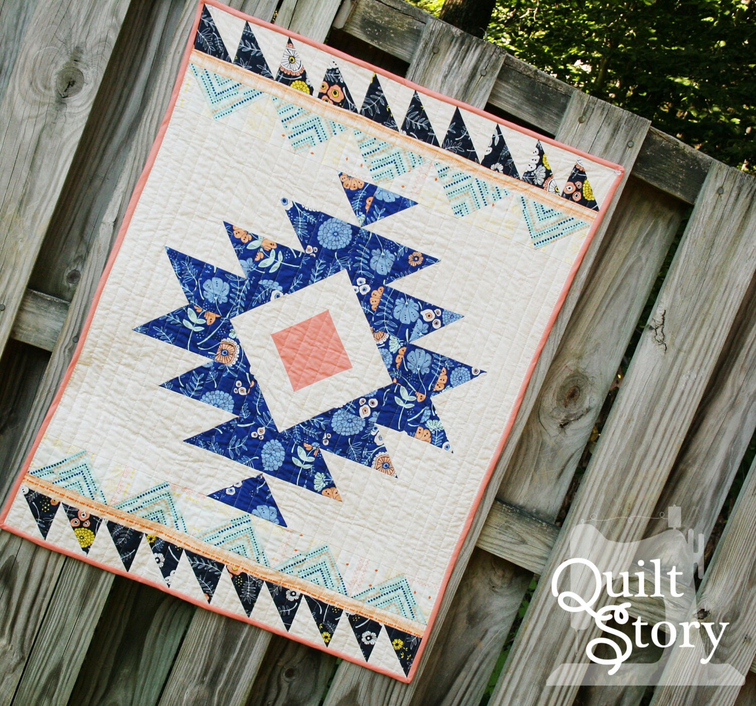 PDF Quilt Pattern Modern Quilt Aztec Quilt Pattern: Urban Aztec Instant ...