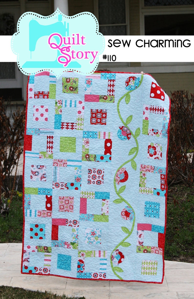 Quilt Pattern PDF Sew Charming Charm Pack Easy - Etsy