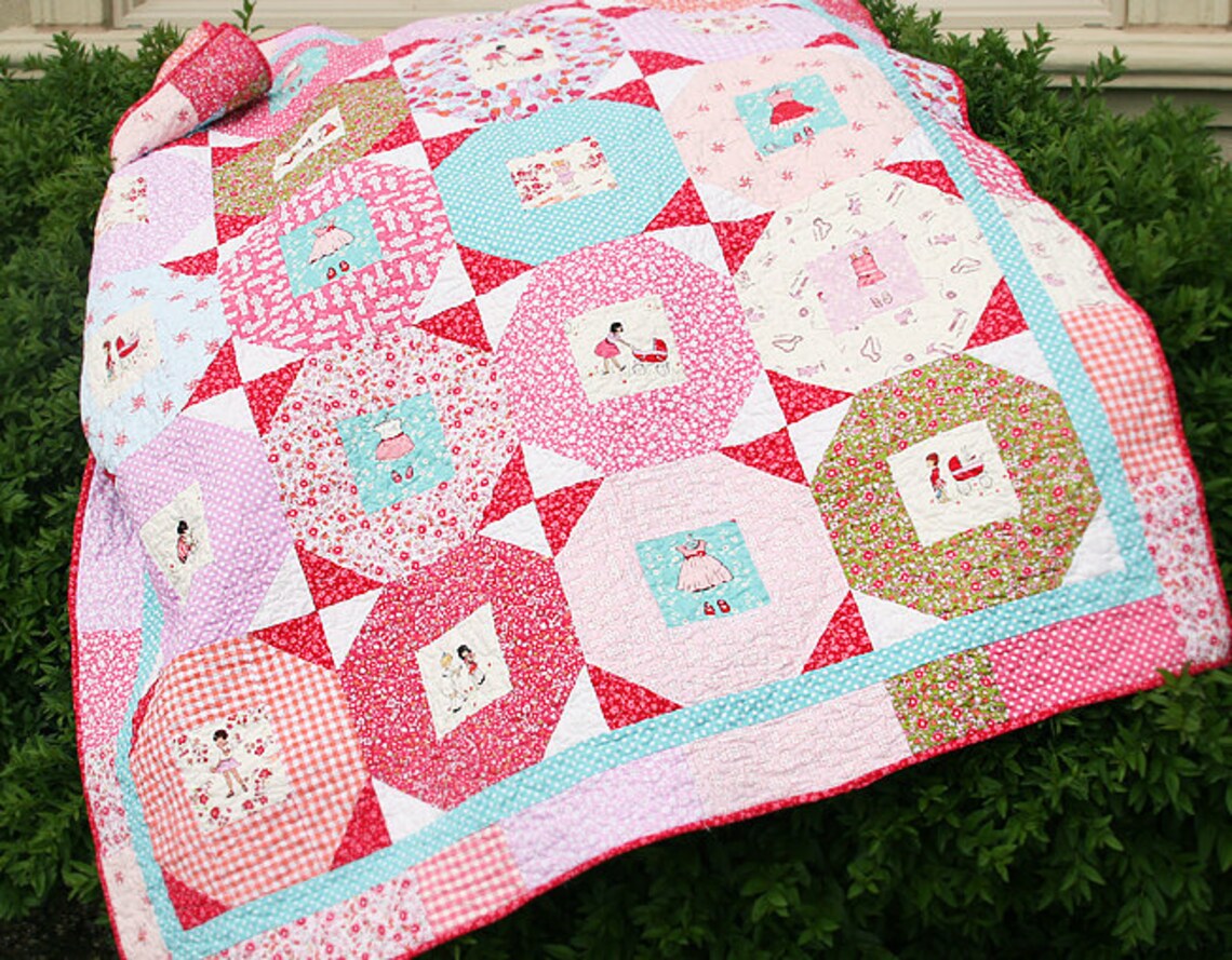Modern Quilt Pattern // Pdf Quilt Pattern // Easy // Play Around - Etsy