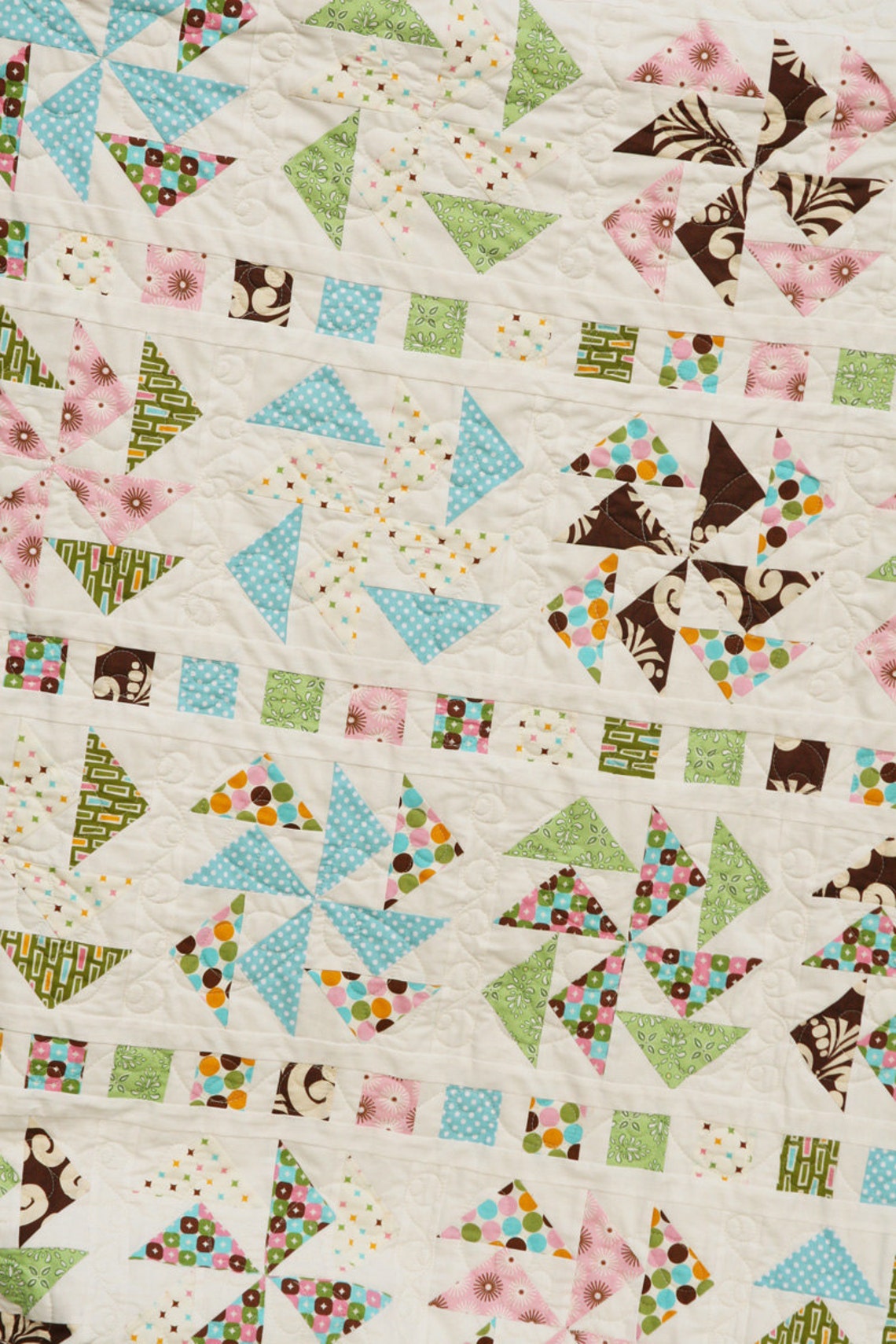 Quilt Pattern PDF Modern Simple Traditional Block "gaggle of Geese" - Etsy
