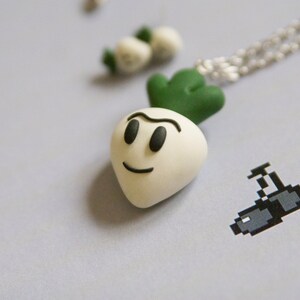 Nintendo Mario Turnip Pendant - Etsy