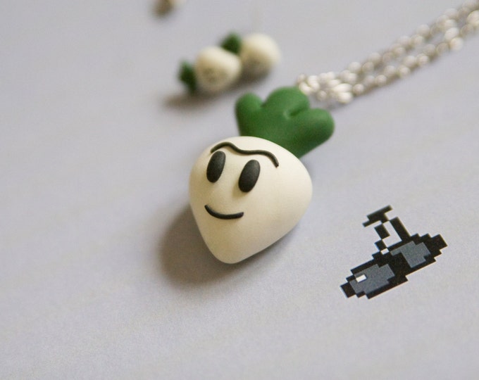 Nintendo Mario Turnip Pendant - Etsy