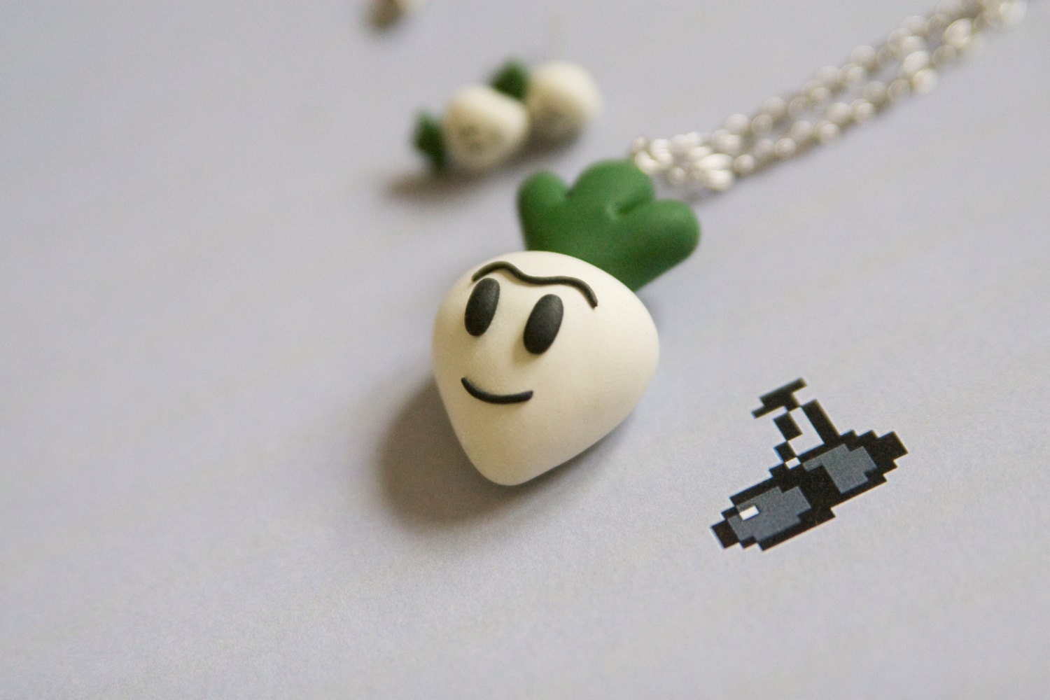 Nintendo Mario Turnip Pendant | Etsy