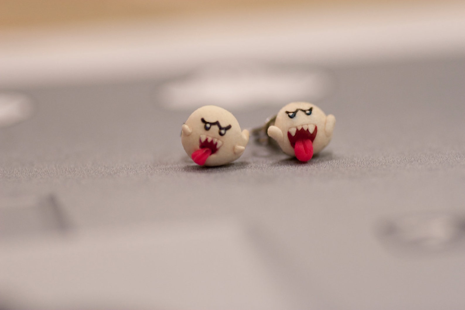 Boo Earrings Mario - Etsy