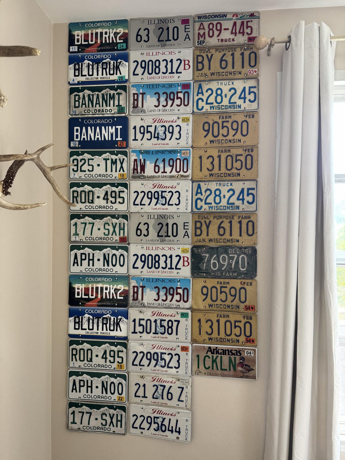 License Plate Display Hangers | Digital File - Etsy