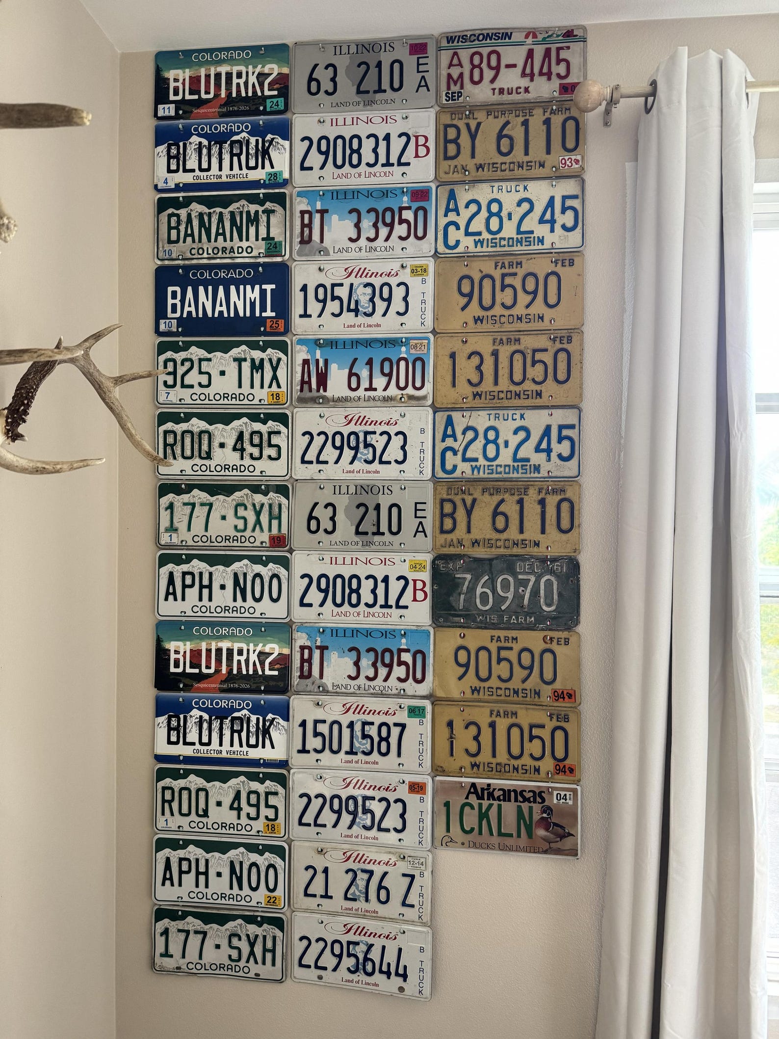 License Plate Display Hangers | Digital File - Etsy