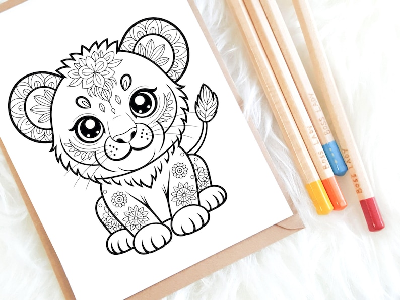 Printable Animal Coloring Pages for Kids, Fun Educational Coloring ...