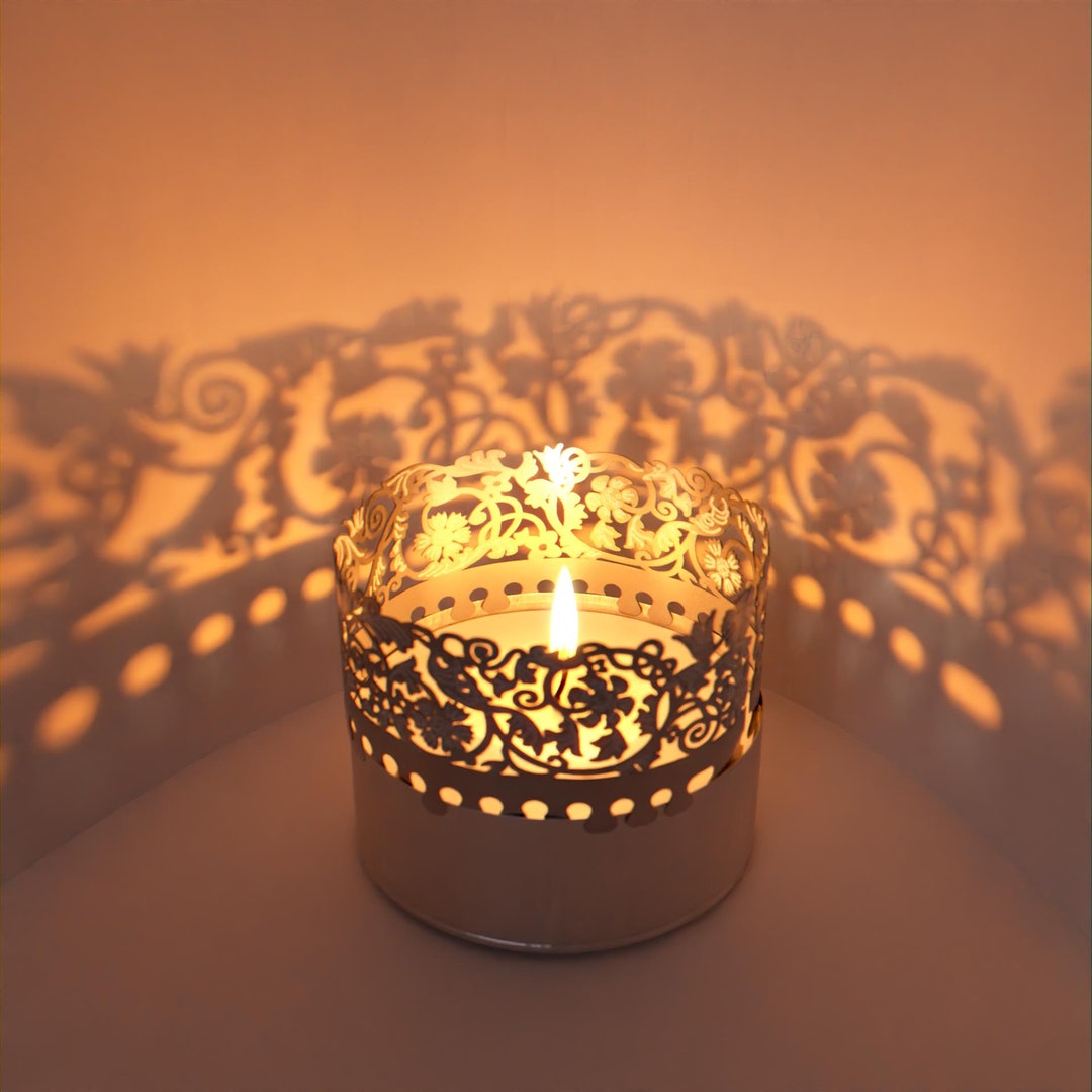 Tendrils Shadow Play Candle Attachment | Create Spooky Ambiance With ...
