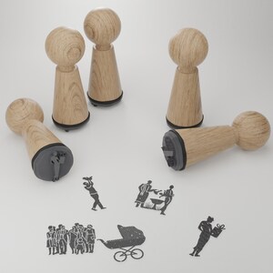 Baptism Stamp Set - Beautiful & Magical Motifs for Scrapbooking ...