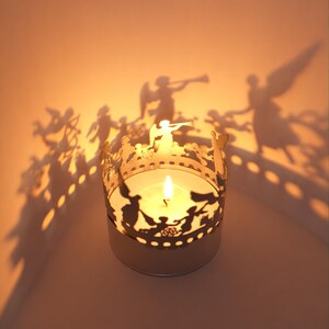 Angel Shadow Play: Heavenly Candle Attachment for Mesmerizing Shadow ...