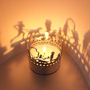 Dogs Shadow Play Candle Attachment: Create Enchanting Dog-themed Shadow ...