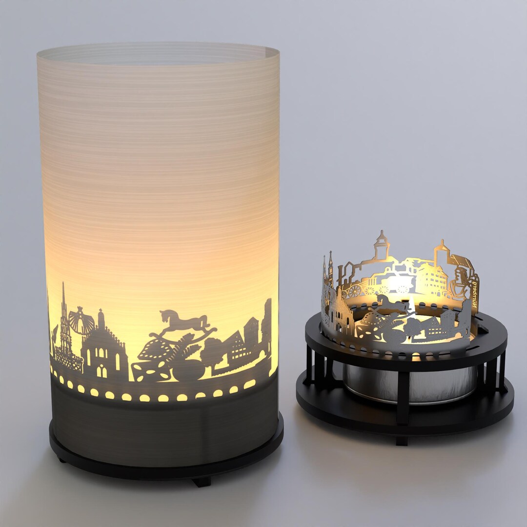 Nuremberg Souvenir Premium Gift Box Illuminating Candle With - Etsy