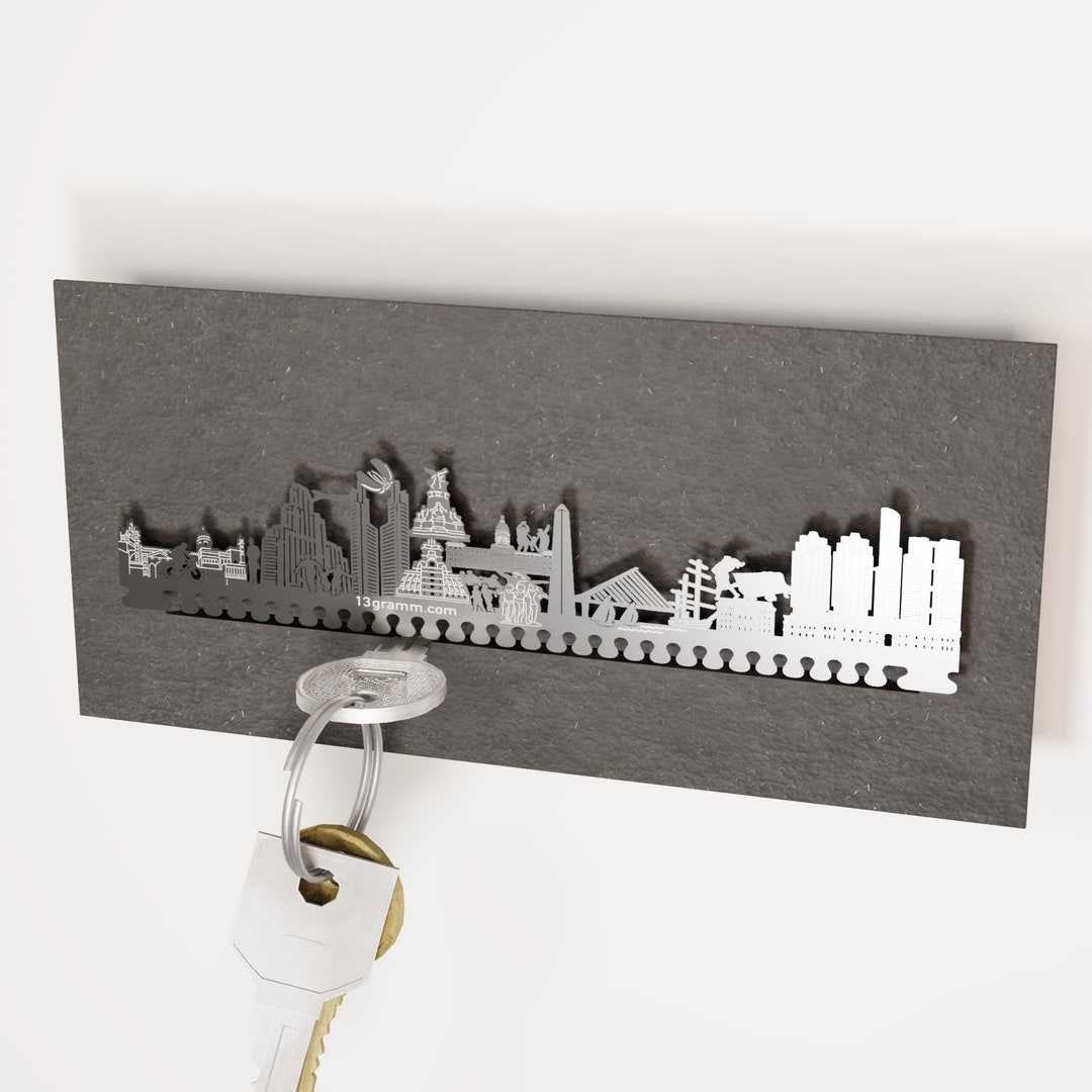 Buenos Aires Skyline Key Rack Stylish and Practical Souvenir - Etsy
