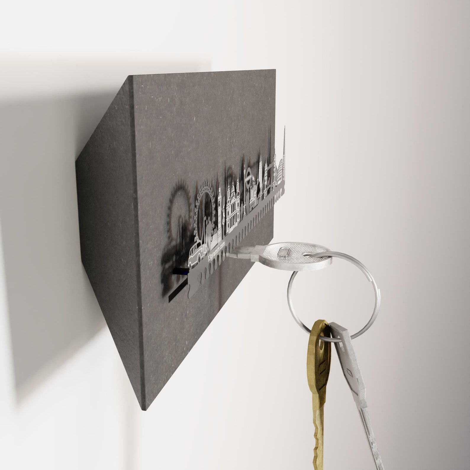 London Skyline Key Rack – Stainless Steel Souvenir Gift - Etsy