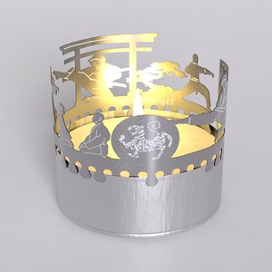 Karate Shadow Play Candle Attachment - Create Stunning Silhouette ...