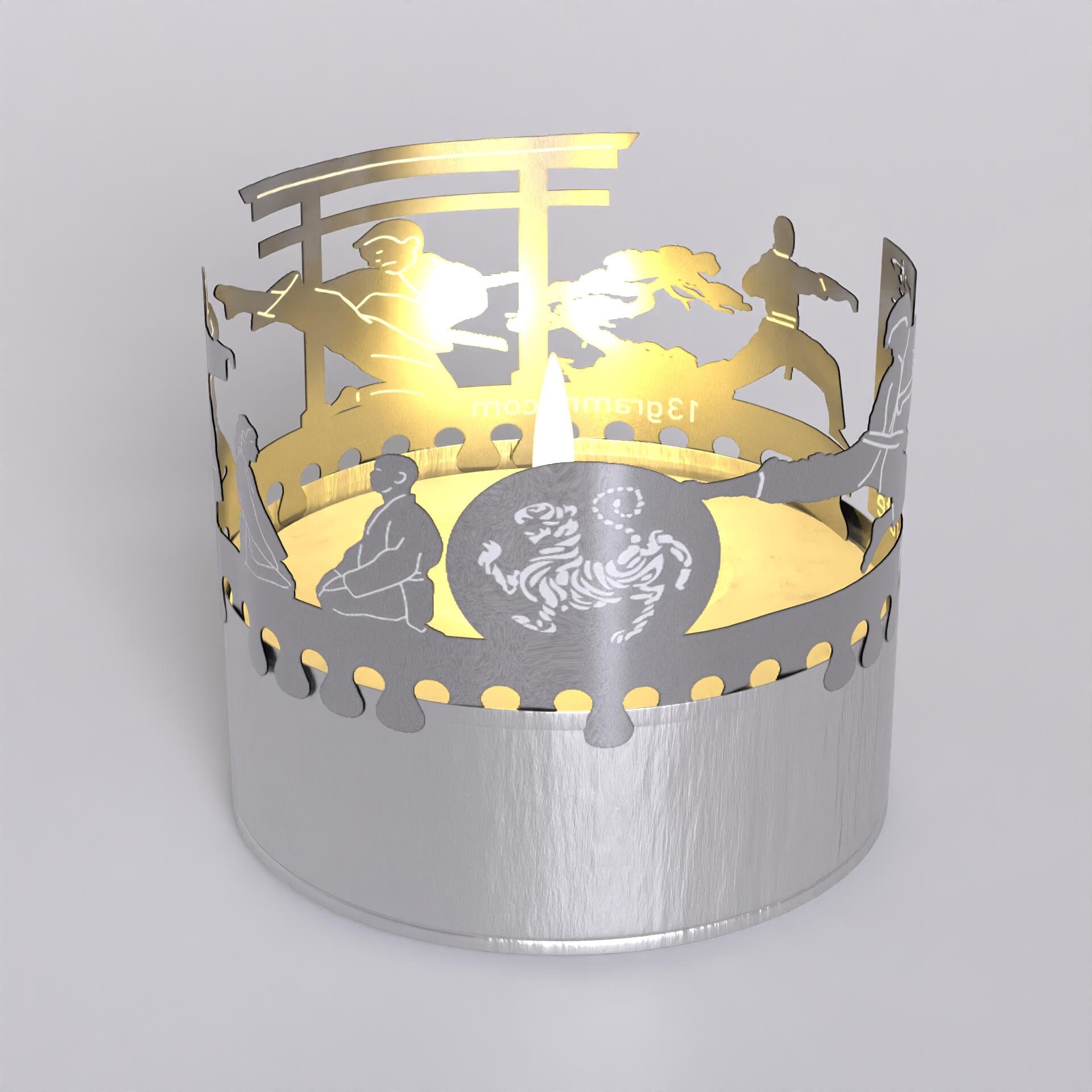 Karate Shadow Play Candle Attachment - Create Stunning Silhouette ...