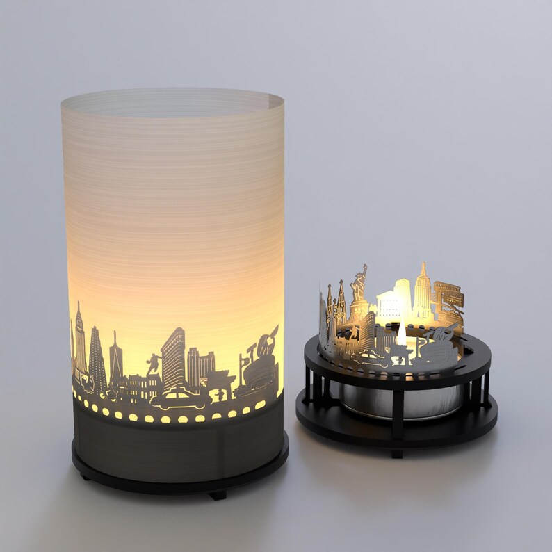New York Premium Gift Box - Stunning Souvenir With Skyline Projection ...
