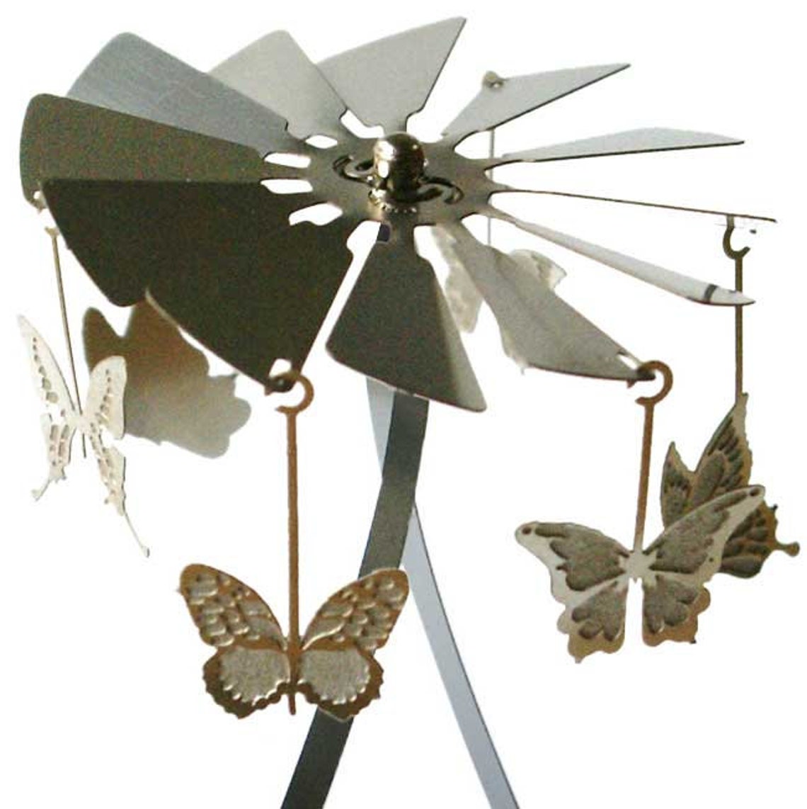 Butterfly Candle Carousel, Stainless Steel Gift - Etsy