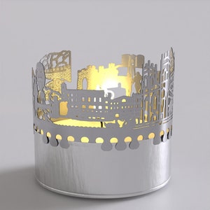 York Skyline Shadow Play - Beautiful Candle Attachment With Iconic ...