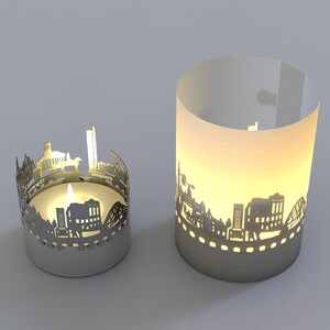 Glasgow Skyline Key Rack - Stylish and Functional Wall-mounted ...