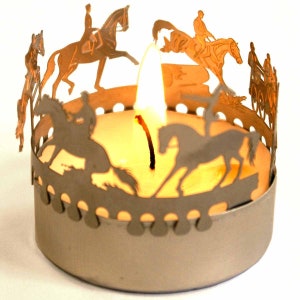 Equestrian Shadow Play - Horse Theme Candle Attachment for Mesmerizing ...
