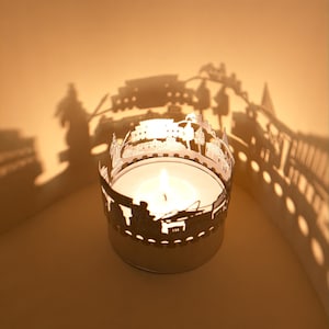 Athens Skyline Shadow Play - Mesmerizing Candle Attachment | Perfect ...
