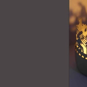 Orchestra Shadow Play: Silhouette Candle Attachment, Music Motifs ...