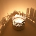 Sydney Skyline Shadow Play: Captivating Candle Attachment Souvenir for ...