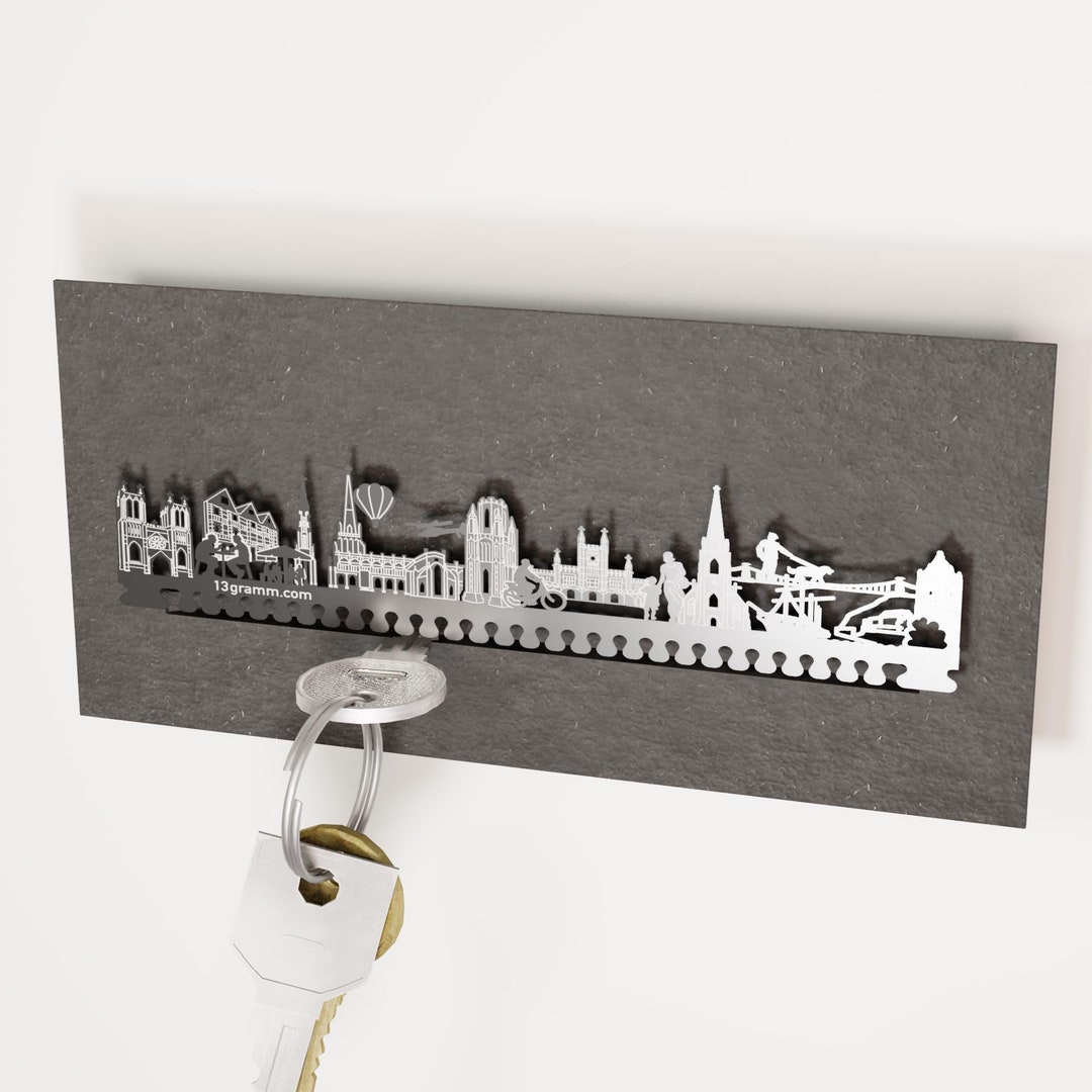 Bristol Skyline Souvenir Gift Tube - Iconic Landmarks Keychain Set ...
