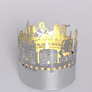 Augsburg Skyline Shadow Play - Stunning Candle Attachment for Beautiful ...