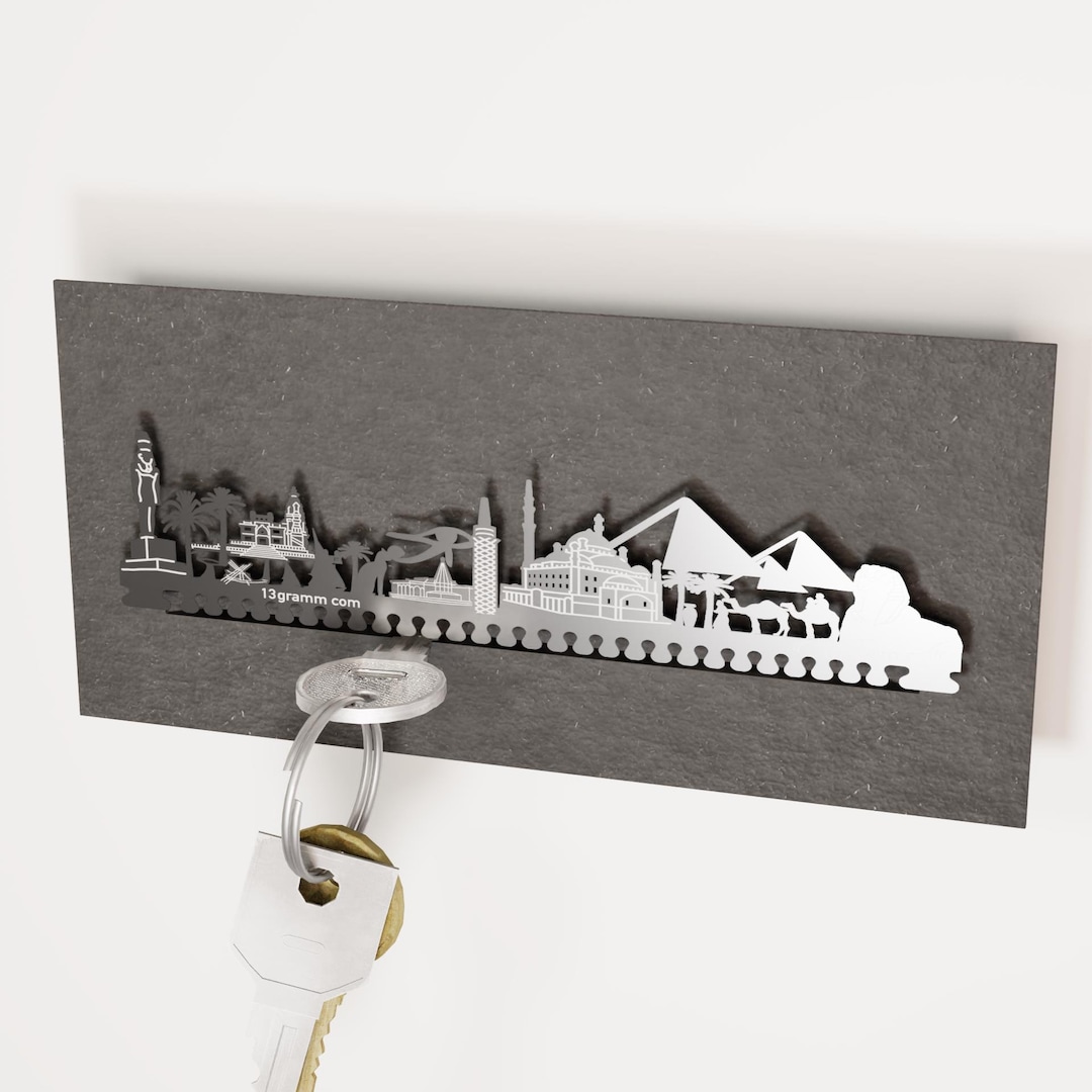 Cairo Souvenir Gift Tube - Egyptian Landmarks Illustrations for Home ...